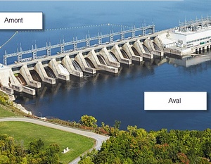 Work postponed: temporary lowering of the level of the Rivière des ...